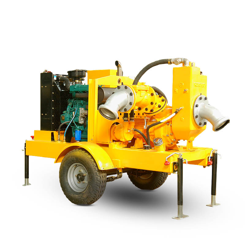 China Movable Diesel Engine Drive Vacuum Priming Well Point System ...